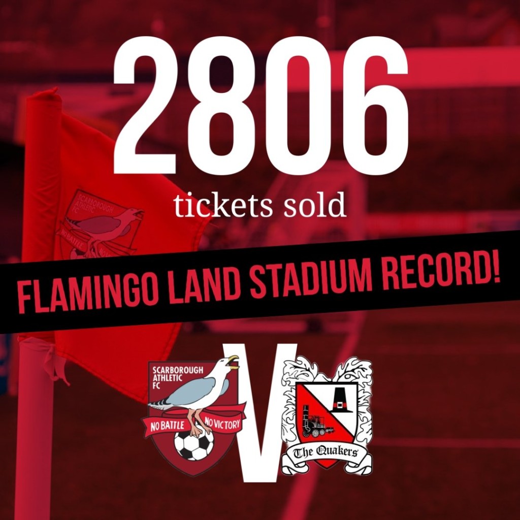 New Flamingo Land Stadium Record - Scarborough Athletic