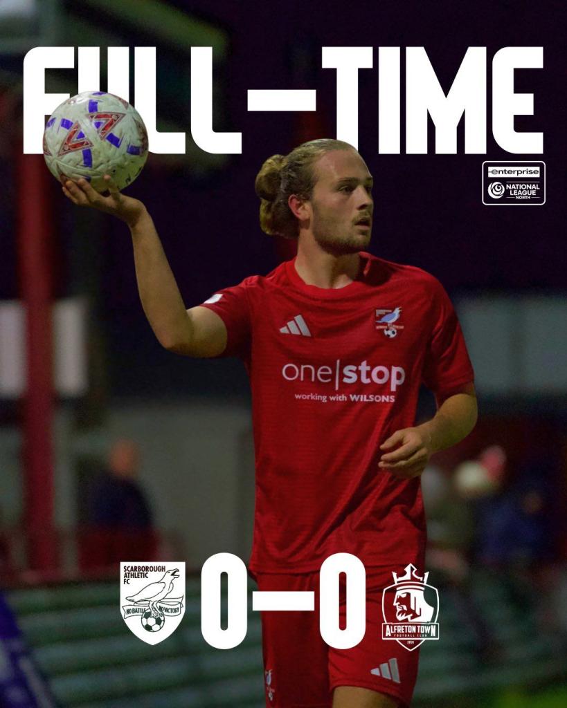 deserved point apiece as defences on top - Scarborough Athletic