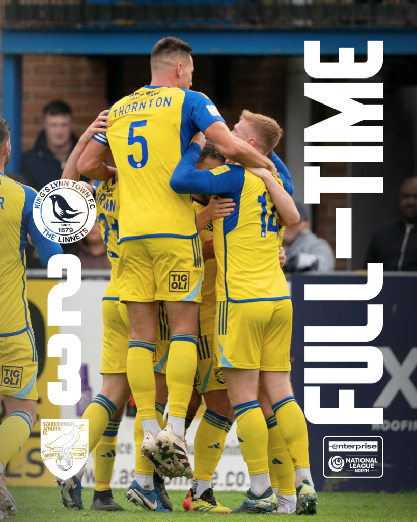 Boro Battle in a thrilling away win - Scarborough Athletic