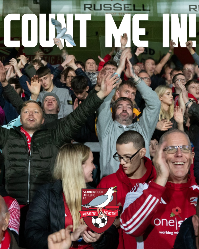 Count me in! - Scarborough Athletic