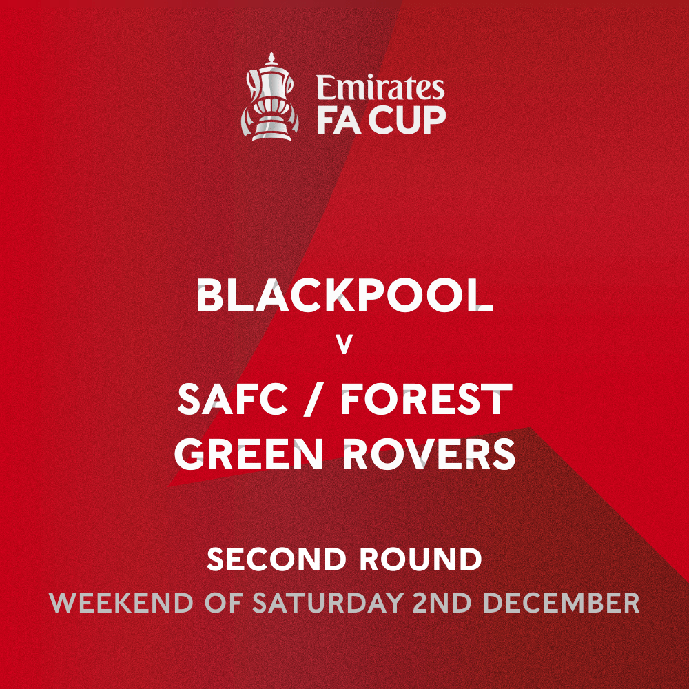 Emirates FA Cup Second Round Draw - Scarborough Athletic