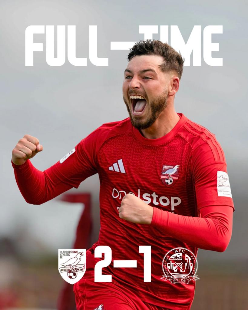 Boro up and running with fine win at queensgate - Scarborough Athletic