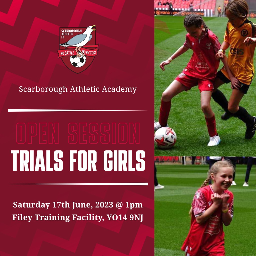 Open trials for girls - Scarborough Athletic