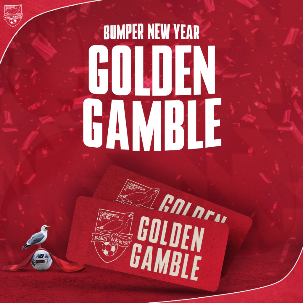 Bumper New Year Golden Gamble - Scarborough Athletic