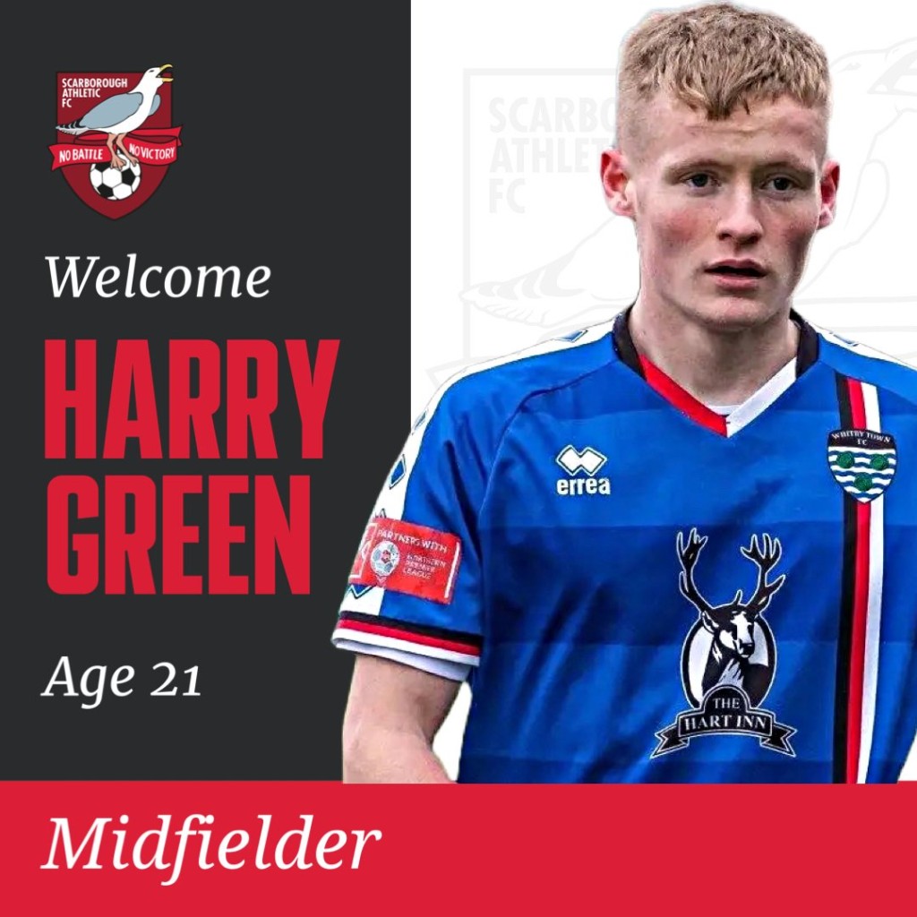 New signing- Harry Green - Scarborough Athletic