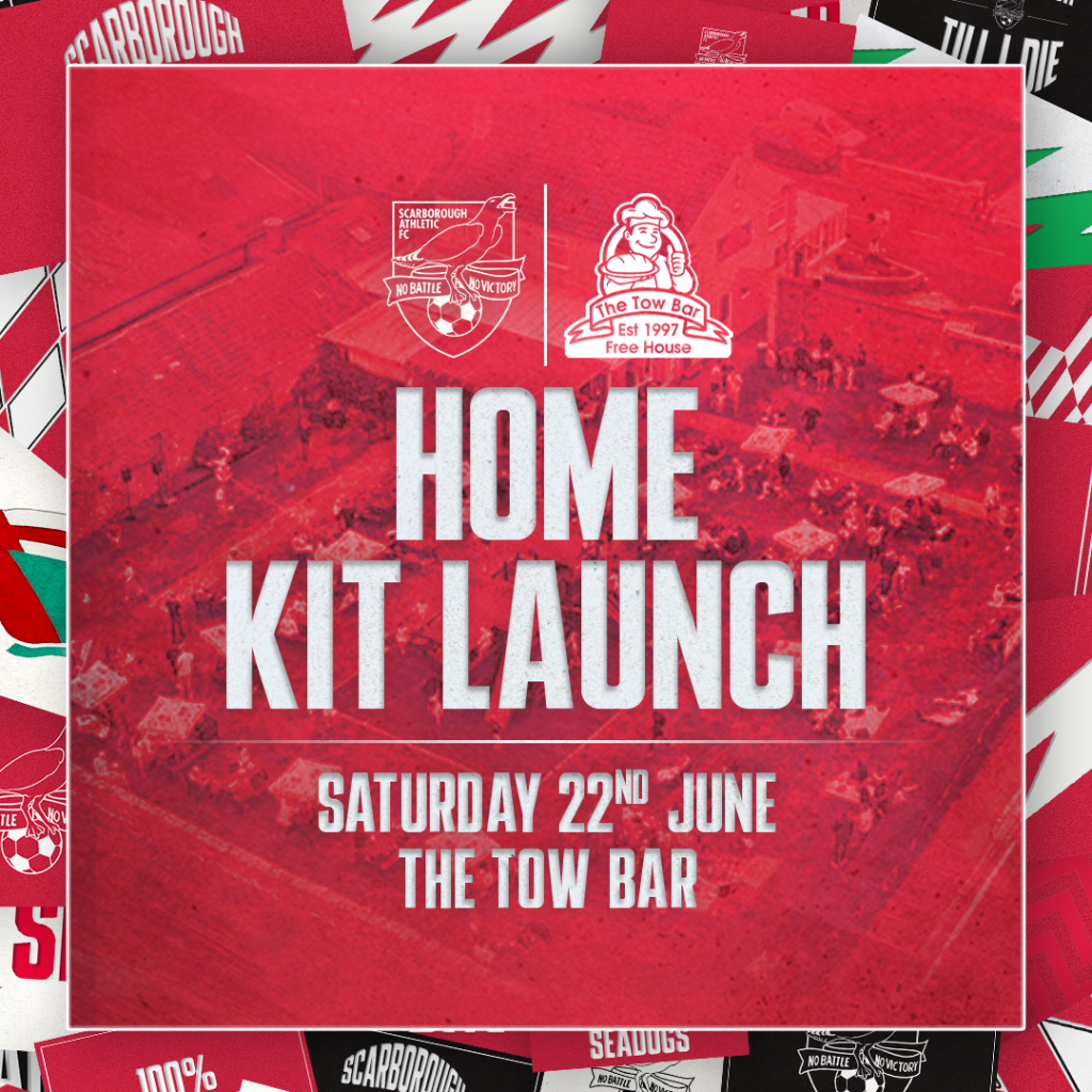 Home Kit launch event details - Scarborough Athletic