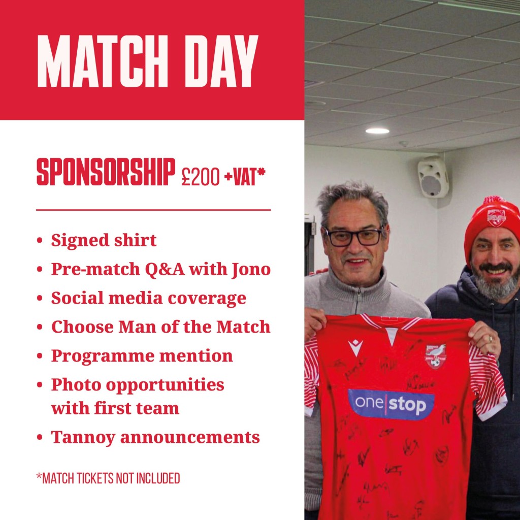 Matchday Hospitality - Scarborough Athletic