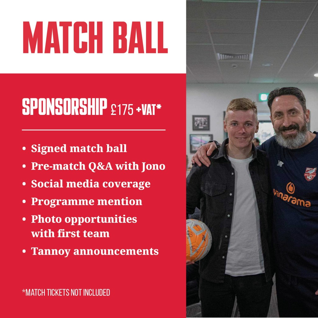 Matchday Hospitality - Scarborough Athletic