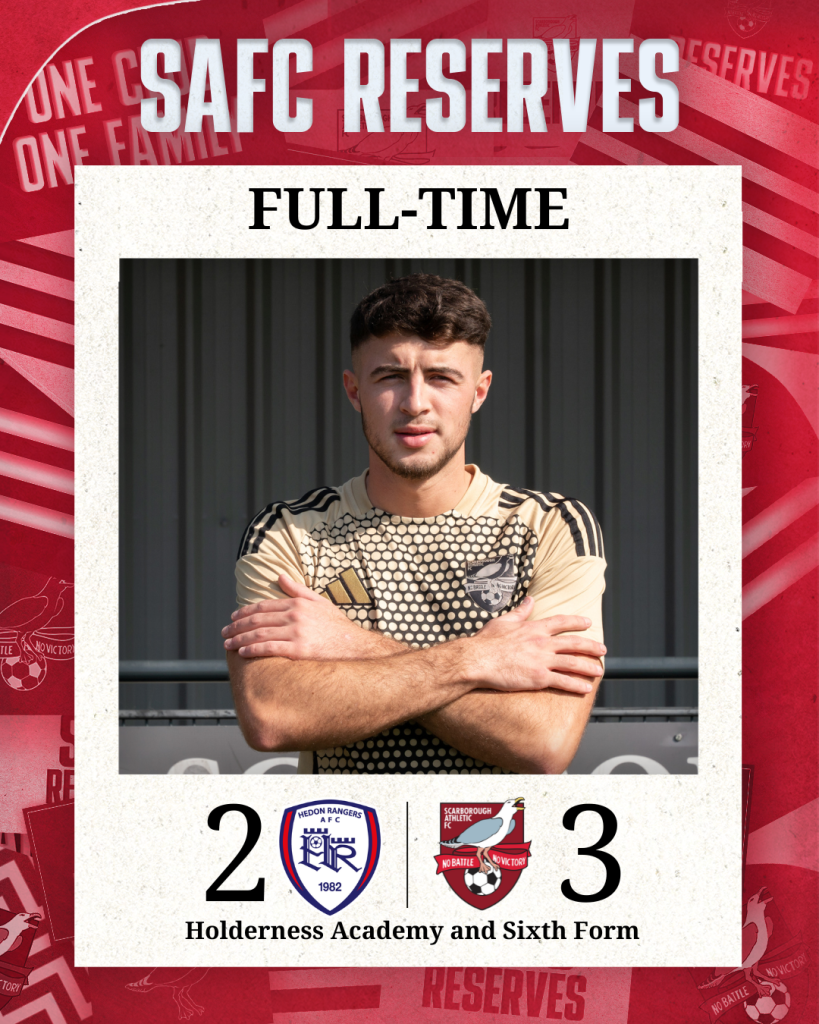 Reserves secure gritty victory over league leaders - Scarborough Athletic