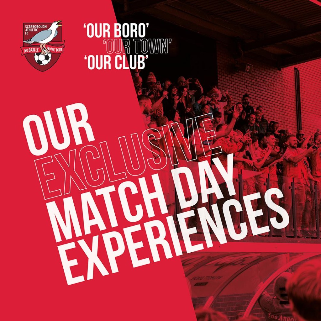 Match Hospitality and Sponsorship 22/23 - Scarborough Athletic