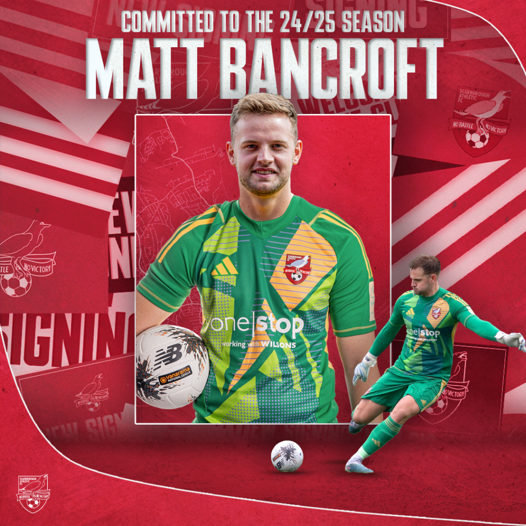 Bancroft signs - Scarborough Athletic