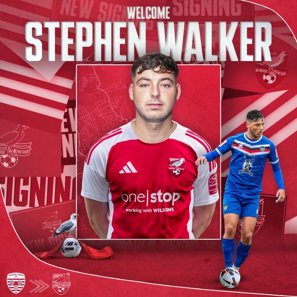New signing- Stephen Walker - Scarborough Athletic