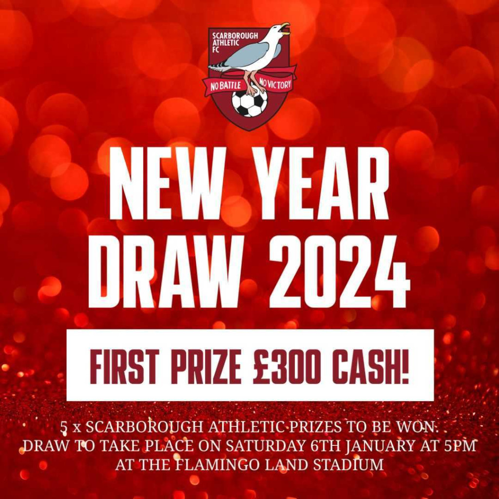 New Year Draw 2024 - Scarborough Athletic