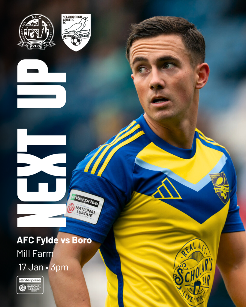 AFC Fylde Away Match Info - Scarborough Athletic