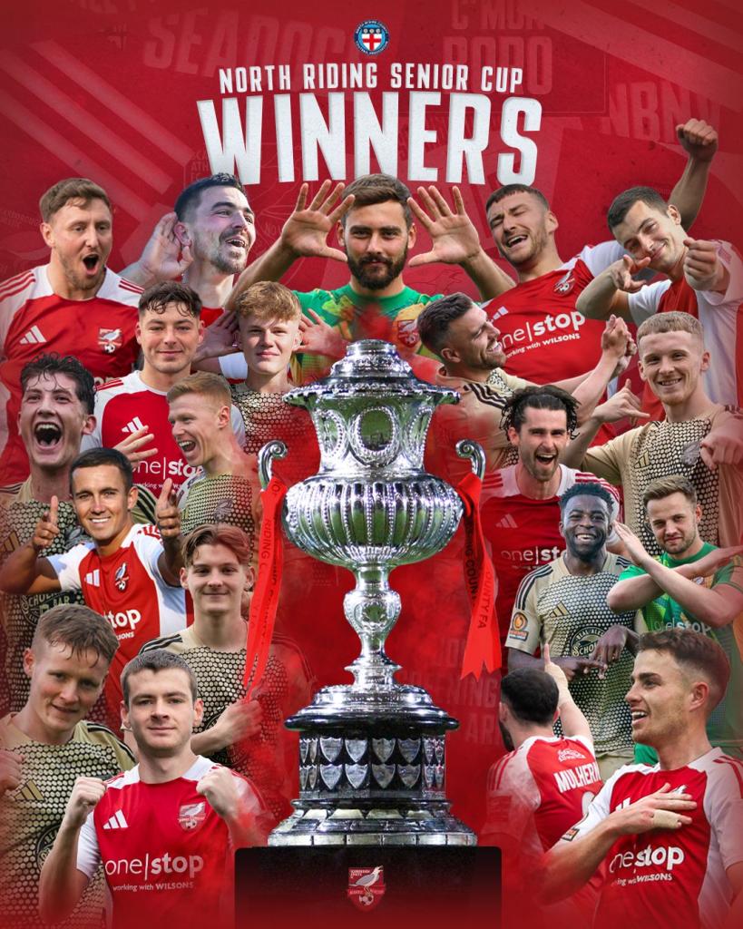 boro lift the trophy to end season on a high - Scarborough Athletic