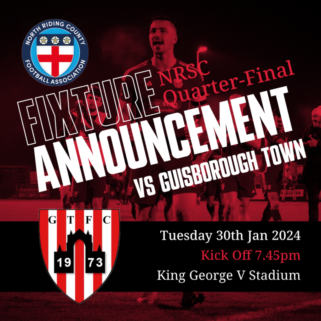 North Riding Senior Cup Quarter Final- Guisborough