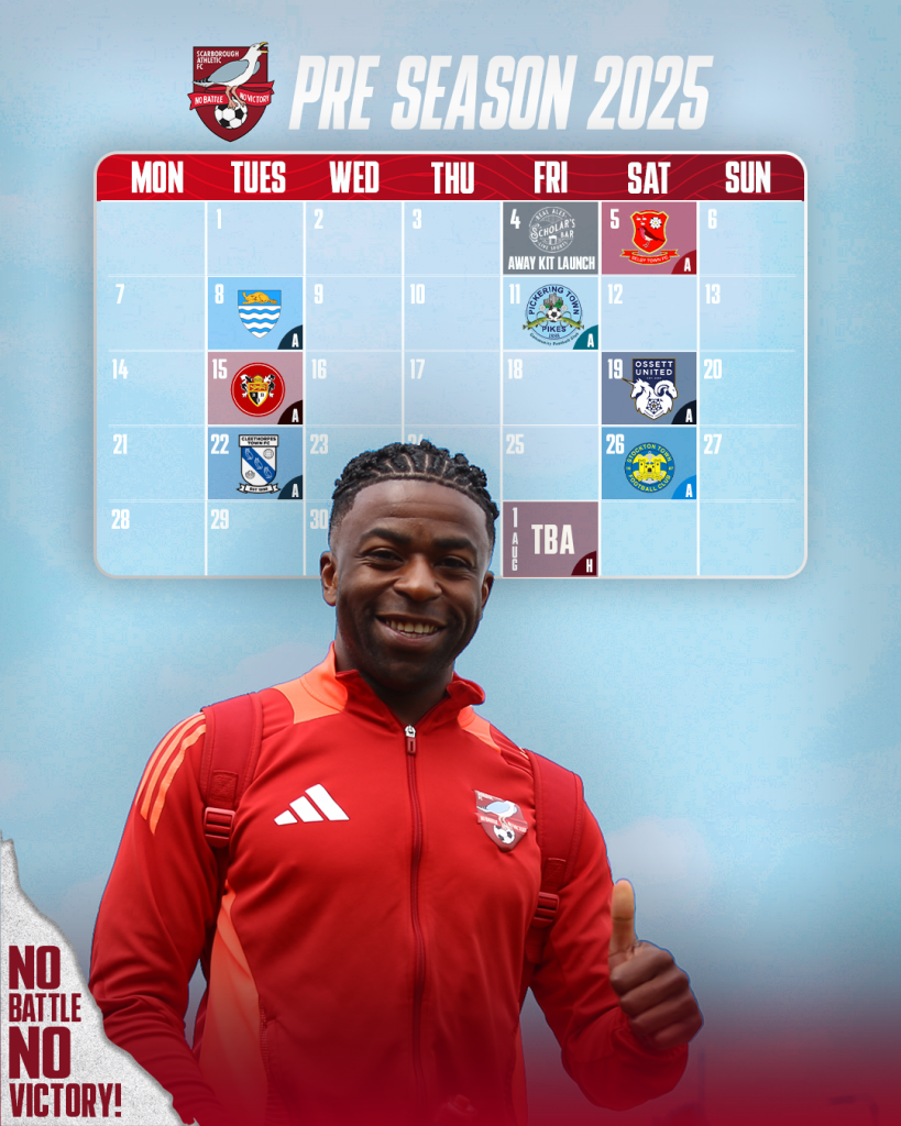 Pre-Season 2025 - Scarborough Athletic