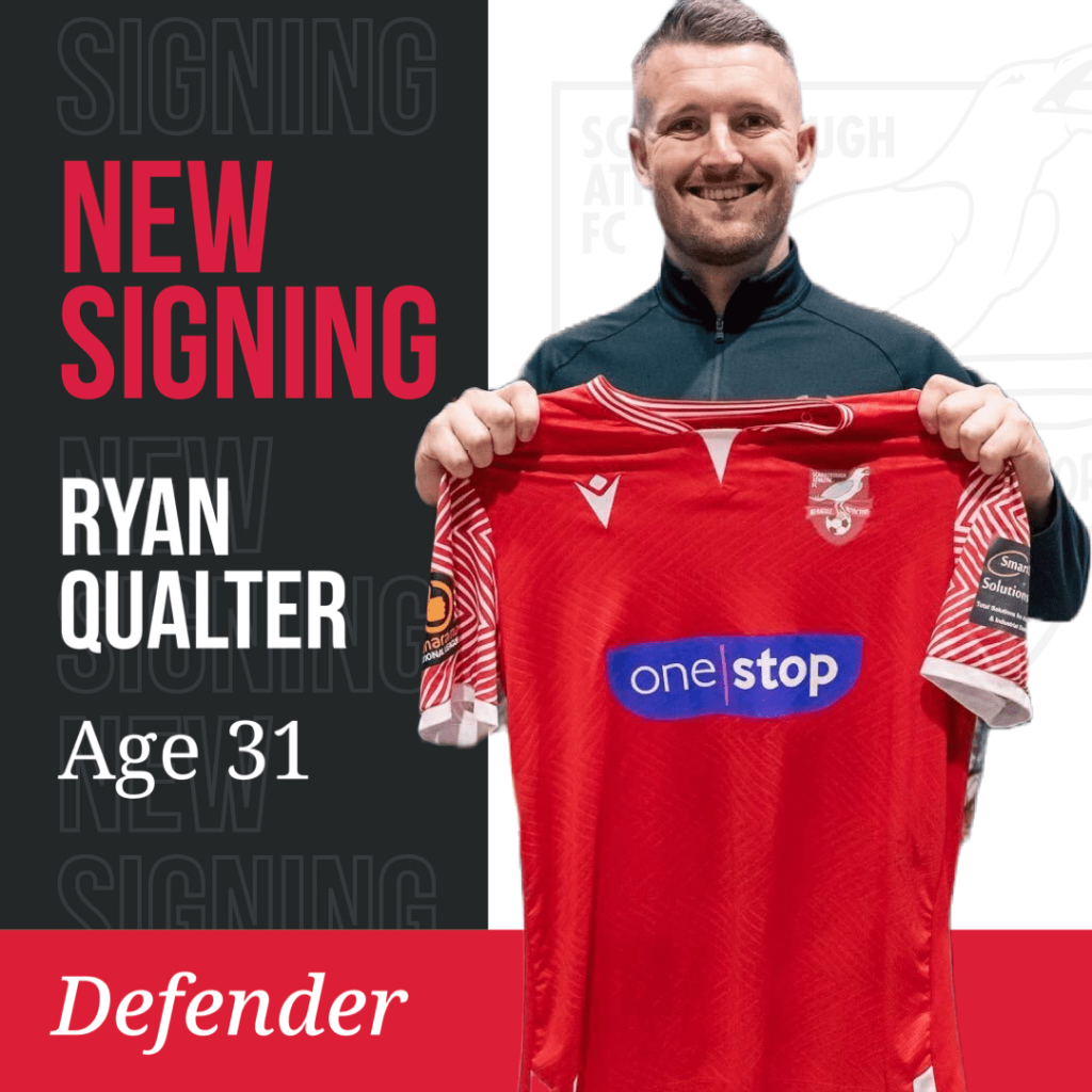 New Signing Ryan Qualter - Scarborough Athletic