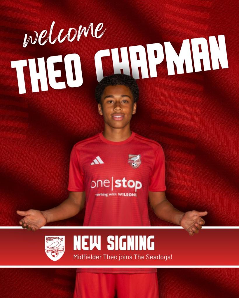 New signing- Theo Chapman - Scarborough Athletic